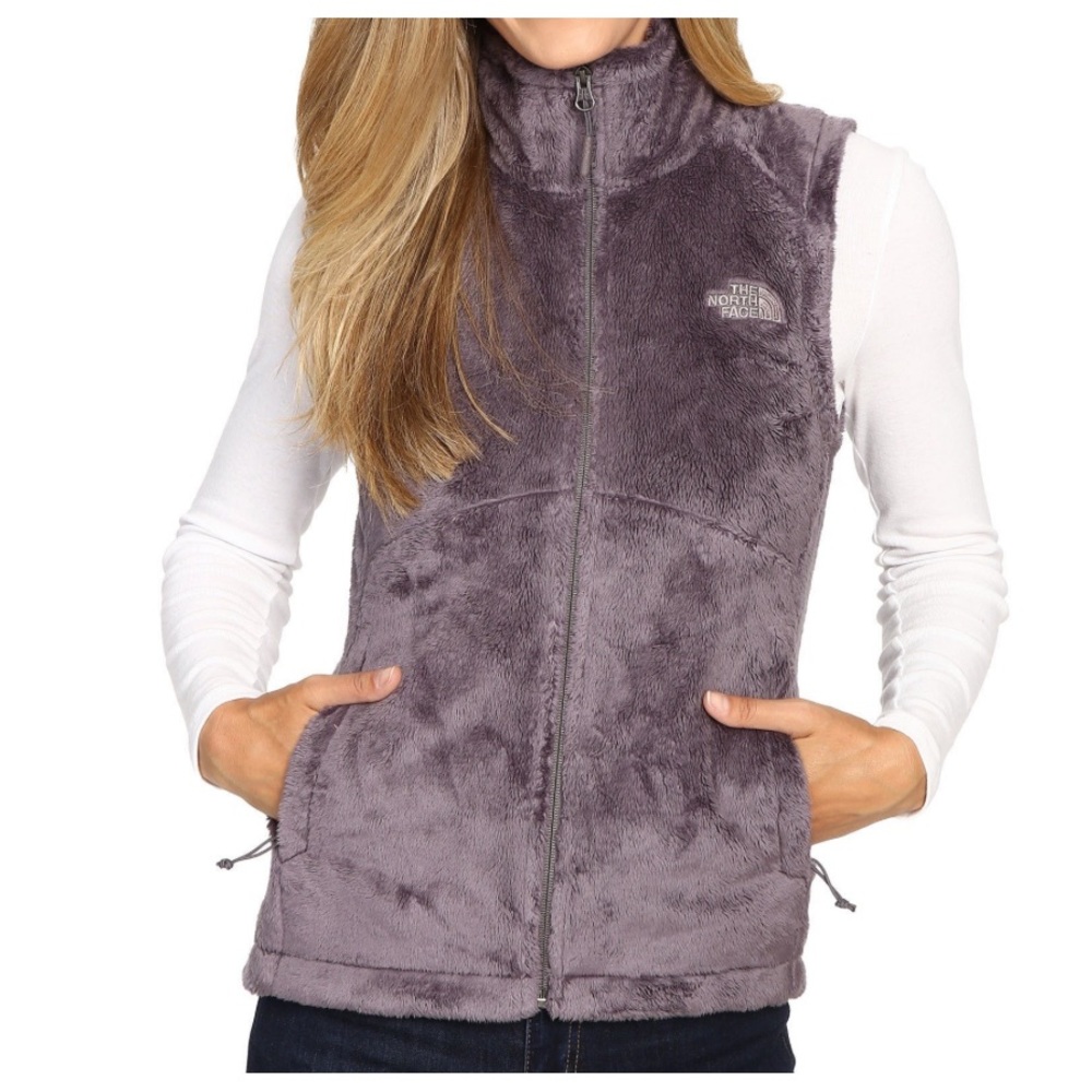 The North Face Ashen Purple Osito Furry Fuzzy Vest Si… - Gem